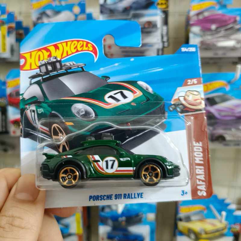 Hot Wheels Porsche 911 Rallye(Green)#5785-96JG #1:64 | Shopee Malaysia