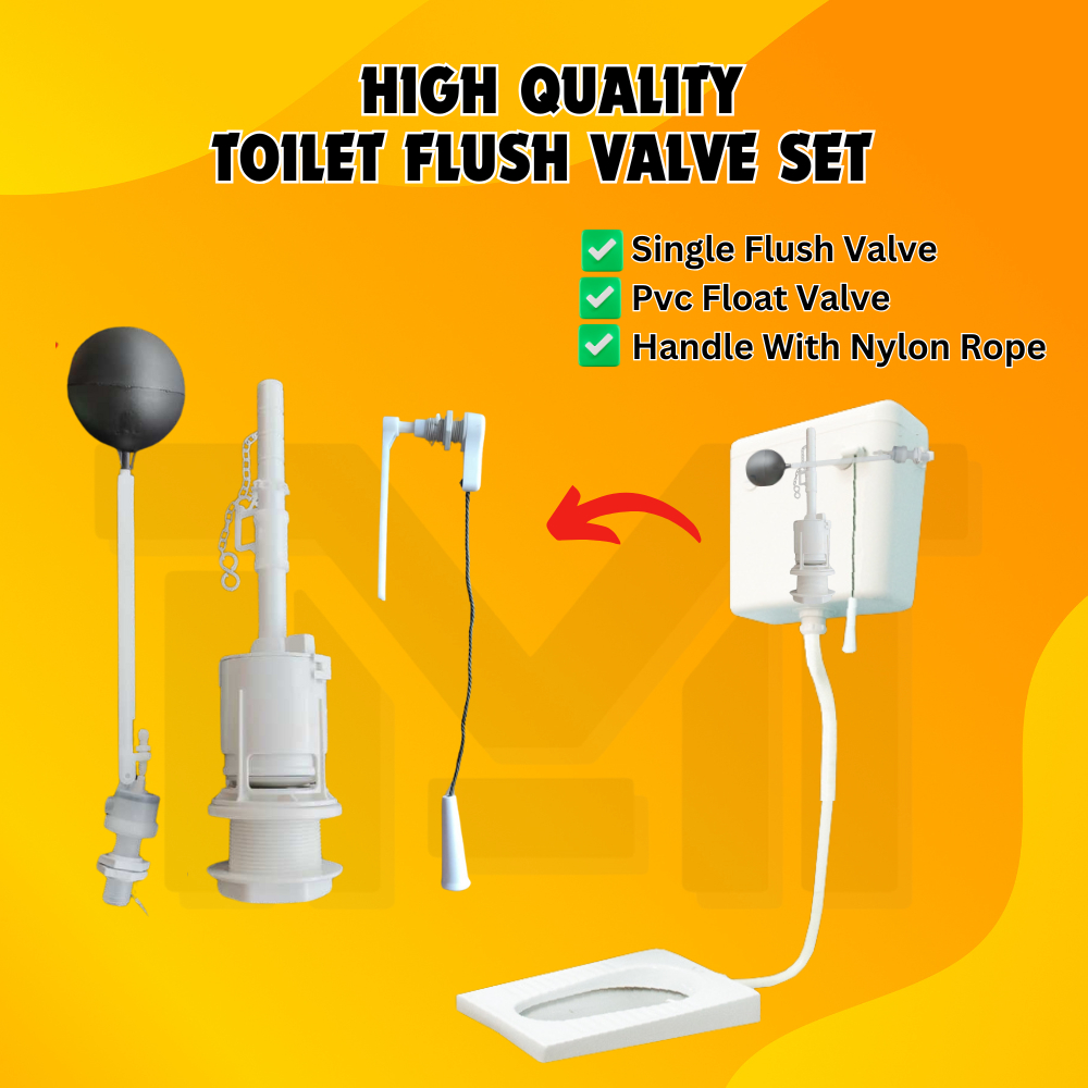 High Level Plastic Tank | Full Set Toilet Water Tank Valve Toilet Water ...