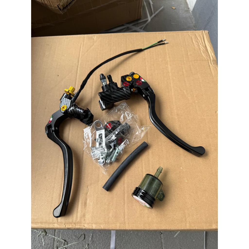 Universal BB Master Pump Carbon Set Left Cable Clutch Right Hydraulic ...
