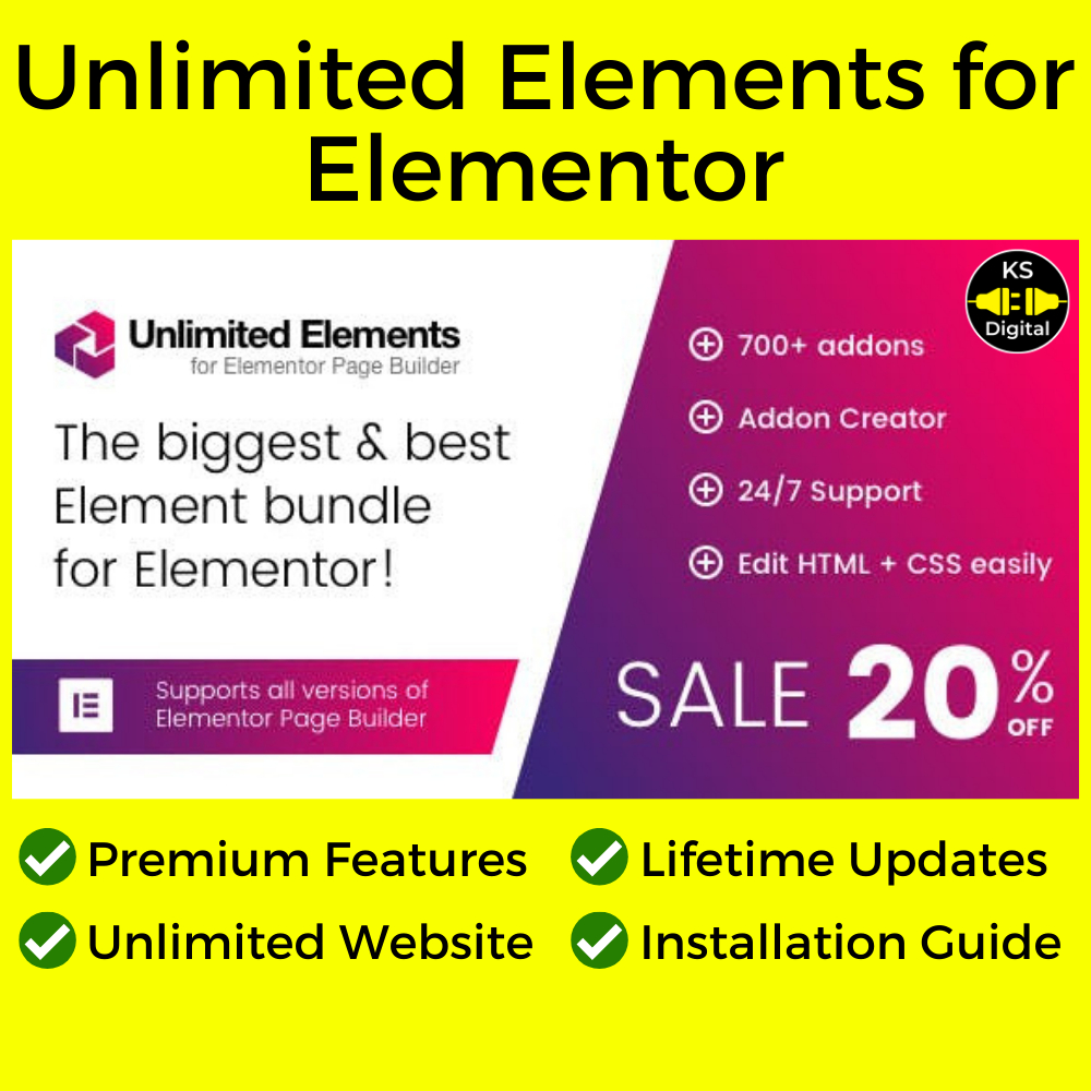 [Latest] Unlimited Elements for Elementor Pro (Free Updates + Premium ...