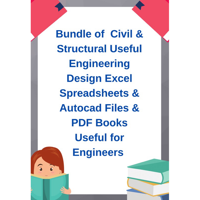 Bundle of Civil & Structural Useful Engineering Design Excel ...
