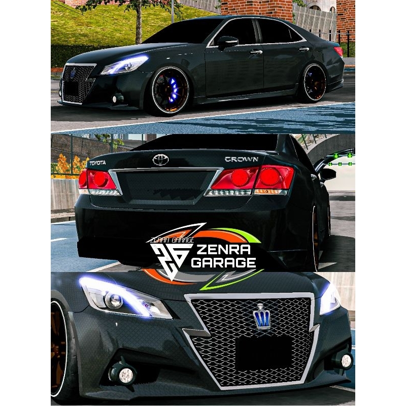 Game Car parking multiplayer 1 | livery clean Toyota crown | Shopee ...