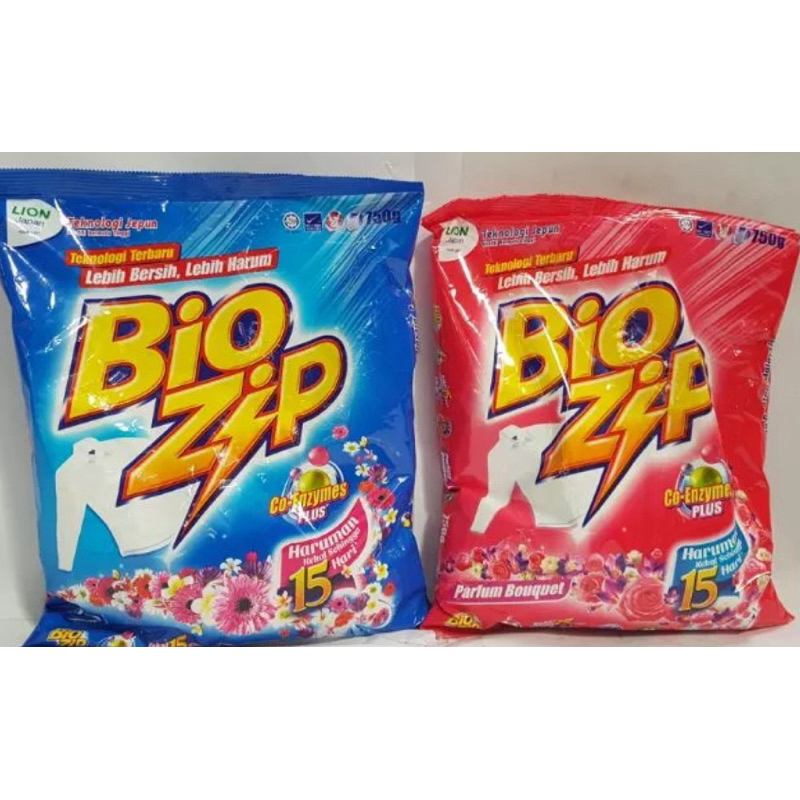 Biozip Washing Powder 750g/pkt | Shopee Malaysia