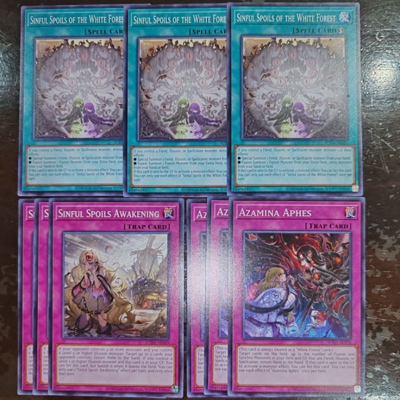 YUGIOH AE 1207 SUDA AZAMINA WHITE FOREST MINI SET | Shopee Malaysia