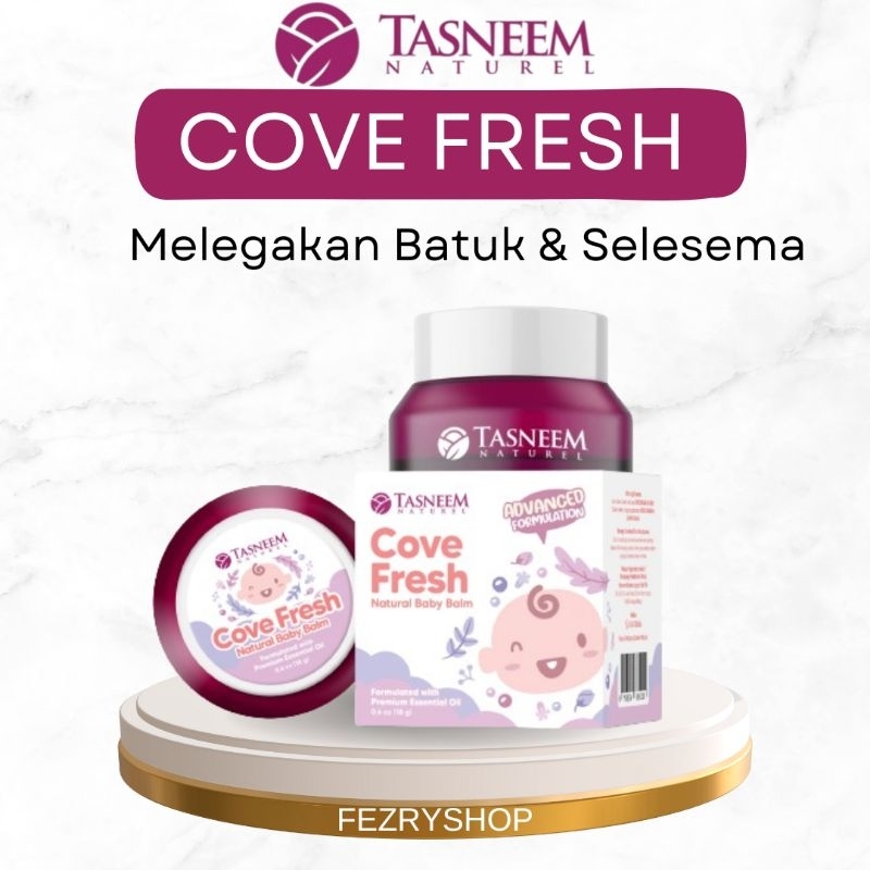 Tasneem Baby Newborn Balm Selsema Batuk Kahak CF rub Cove Fresh Balm by ...