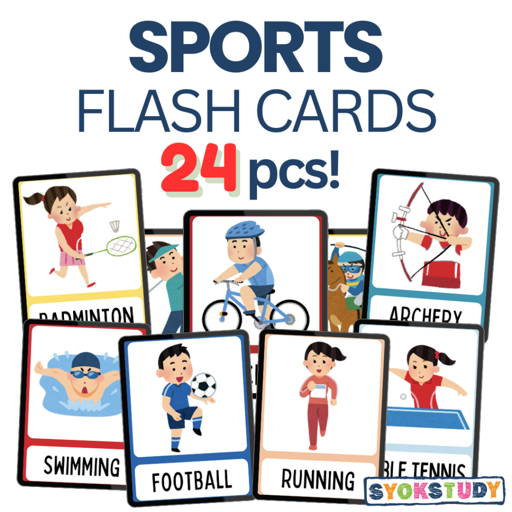 PDF | Sports Flash Cards | Early Learning & Education | Toddler ...
