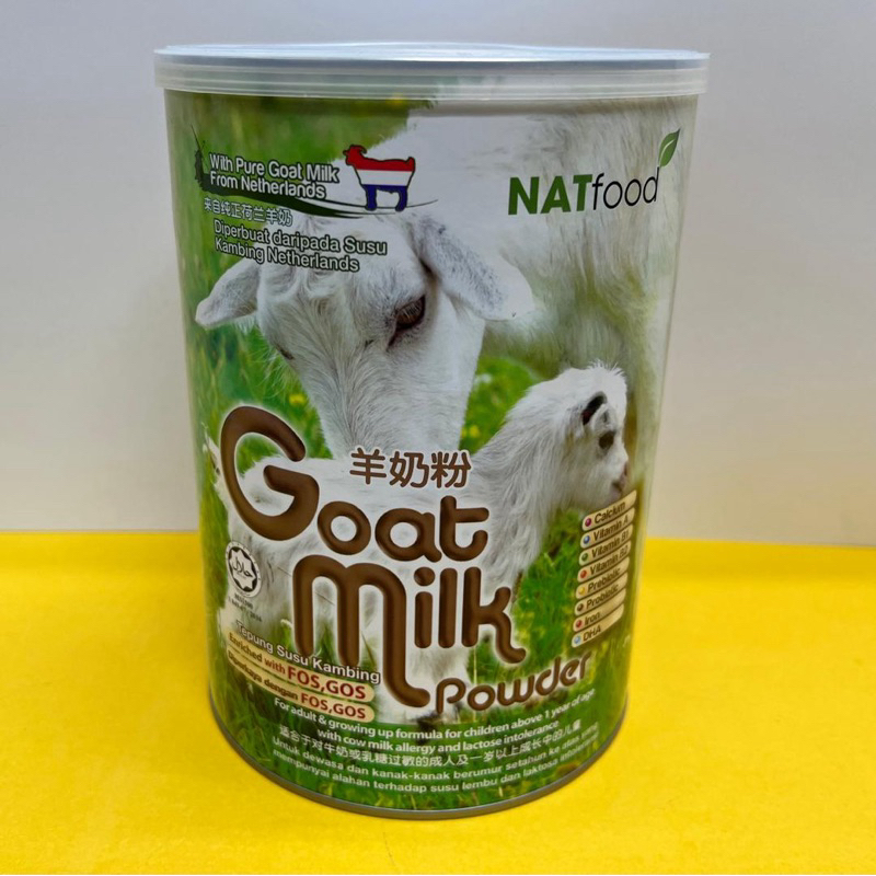 Natfood Goat Milk 1kg [Exp 06/2027] | Shopee Malaysia