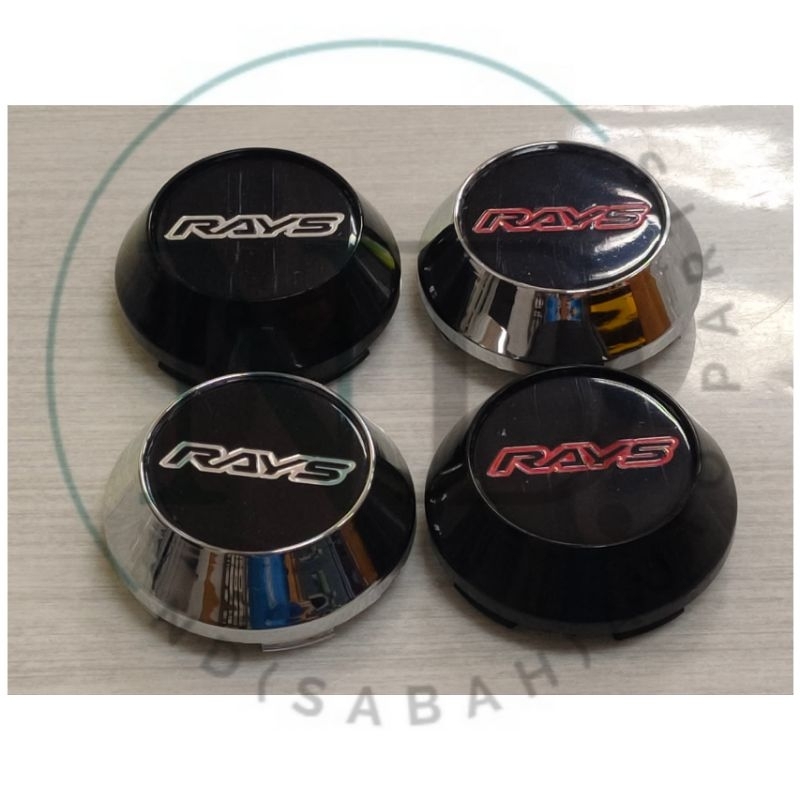 CENTER WHEEL SPORT RIM CAP RAYS (65MM) | Shopee Malaysia