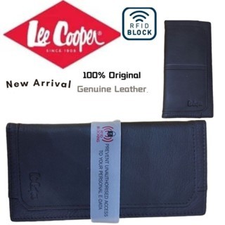 LEE COOPER Genuine Leather RFID Long Wallet YLW250-G2 | Shopee Malaysia