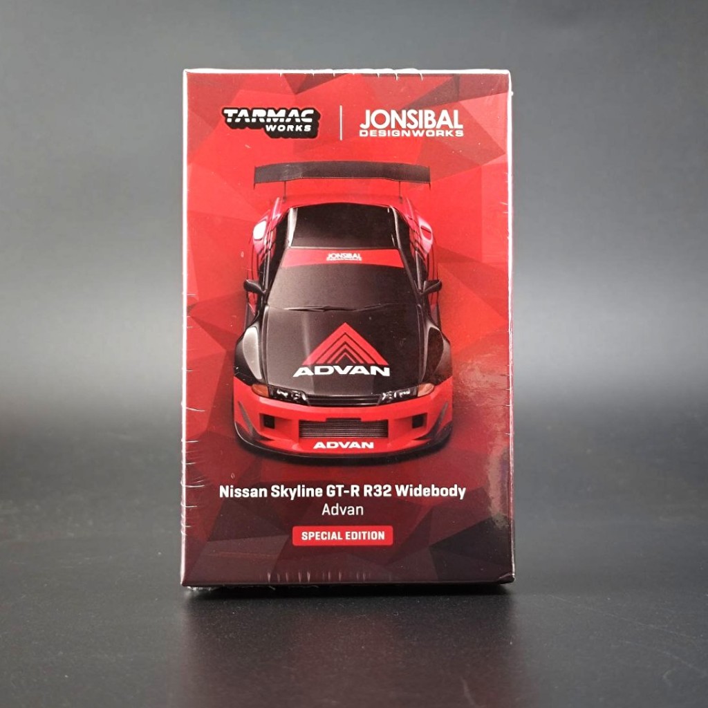 Tarmac Works - Nissan Skyline GT-R R32 Widebody ADVAN by Jon Sibal ...