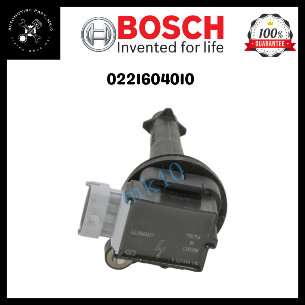 BOSCH Ignition Coil 0221604010 100% Genuine | Shopee Malaysia