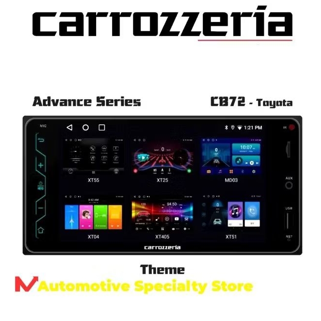 Carrozzeria 🇯🇵 7'' Universal Android Player IPS Screen Oem toyota ...