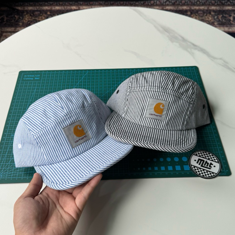 Carhartt Five Panel Cap (Stripe Design) | Shopee Malaysia