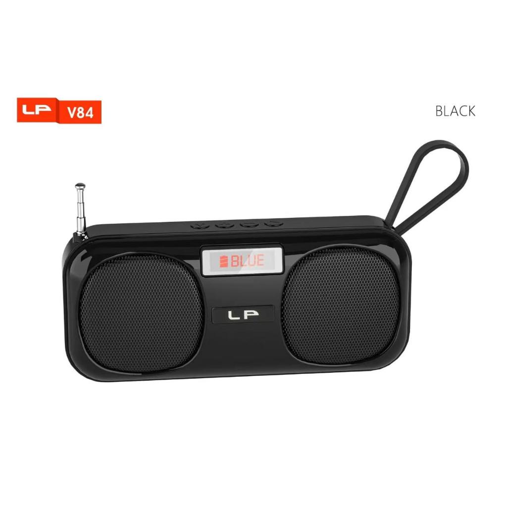 LP-V84 TWS Wireless Bluetooth V5.1 Portable Speaker / Super Bass / FM Radio / TF Slot / USB ...