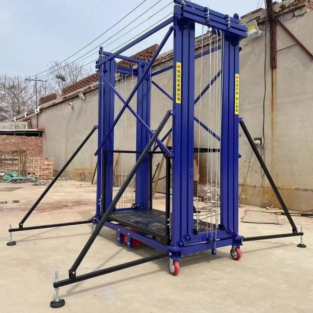 Electric scaffolding lift remote control lifting up to 10 meters ...