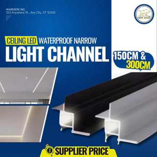 NEW MASS (Ready Stock) Led Strip Light Casing Plaster Ceiling Narrow ...