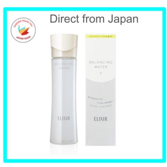 【Ships direct from Japan】Shiseido ELIXIR Balancing Water 2 (Melting Type) 168mL /Refill 150mL ...