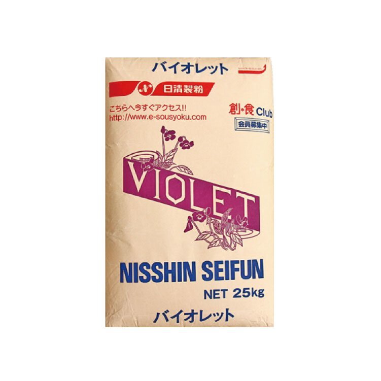 (Ready Stock) (import) Japan Nisshin Violet flour / Low protein flour ...