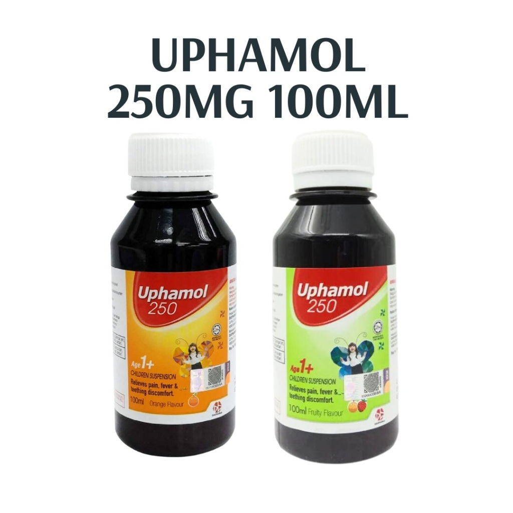 Uphamol 250mg 100ml [Orange / Fruity Flavour] | Shopee Malaysia