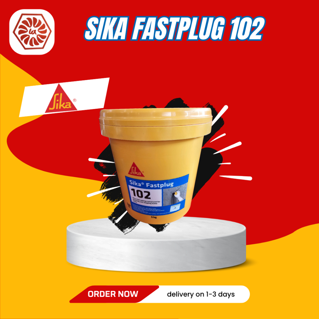 SIKA Fastplug 102 5kg | Shopee Malaysia
