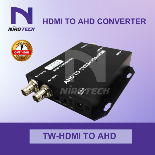 HDMI to AHD Converter Adapter Full HD 4K HDMI In to BNC AHD out Video ...