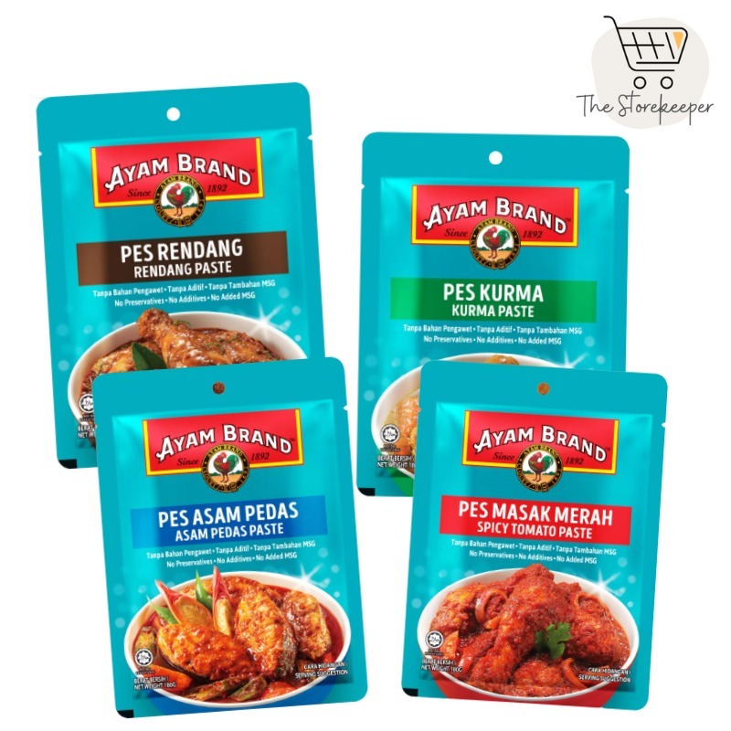 AYAM BRAND COOKING PASTE ASSORTED 180G | Shopee Malaysia