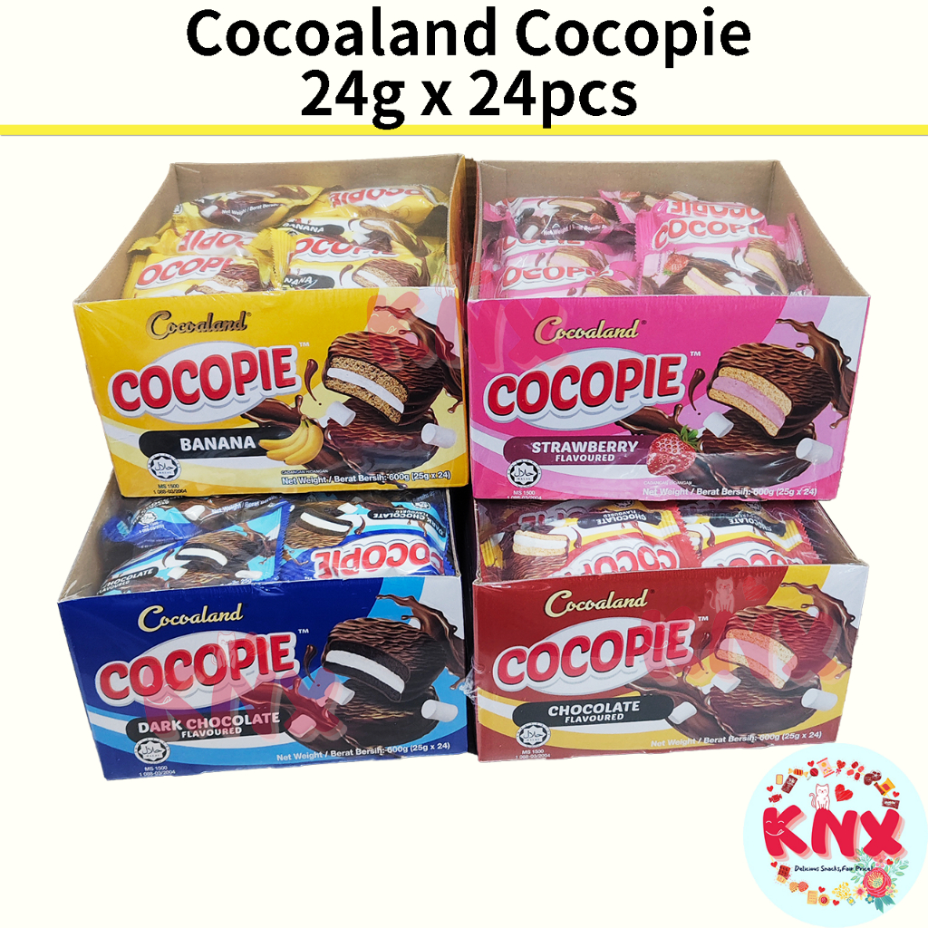 Cocoaland Cocopie Cake with Marshmallow Filled 24pcs | Shopee Malaysia