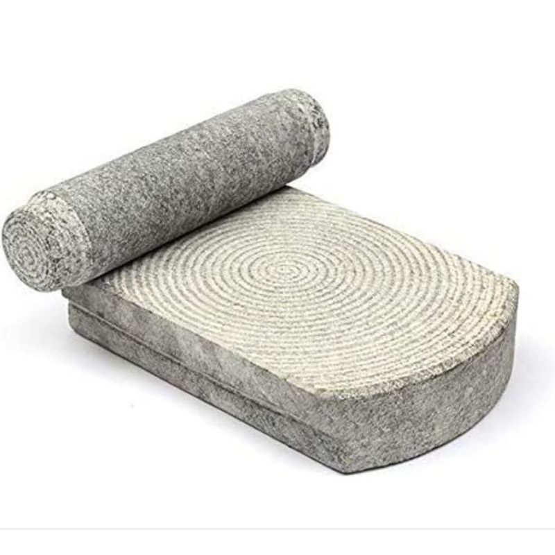 Natural Stone batugiling/Ammi kalu/MortarAndPestle Set For Spices Hand ...