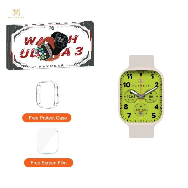 Watch Ultra 3 Sport Health Function Dynamic Island GPS NFC Smartwatch ...