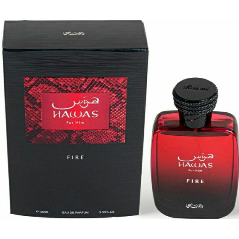 Hawas Fire Rasasi for women and men perfume original from Dubia EDP new ...