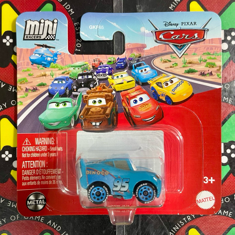 Mini Racers Disney Pixar Cars Dinoco Lightning Mcqueen | Shopee Malaysia
