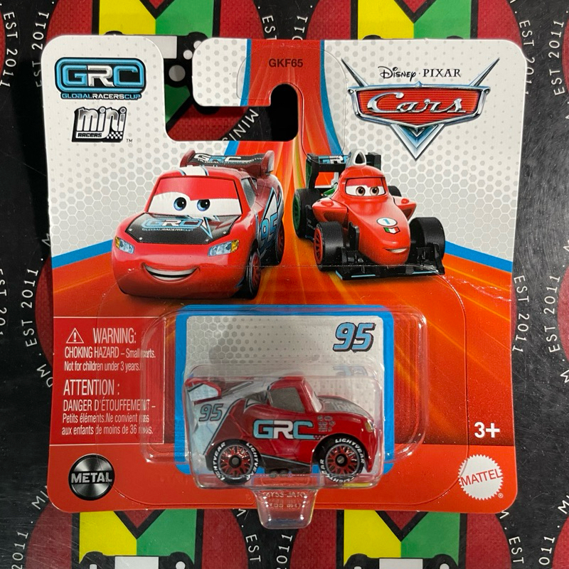 Mini Racers Disney Pixar Cars GRC Lightning Mcqueen | Shopee Malaysia