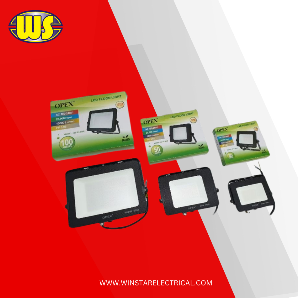 OPEX LED FLOODLIGHT WITH OSRAM CHIP [SIRIM APPROVED] | Shopee Malaysia