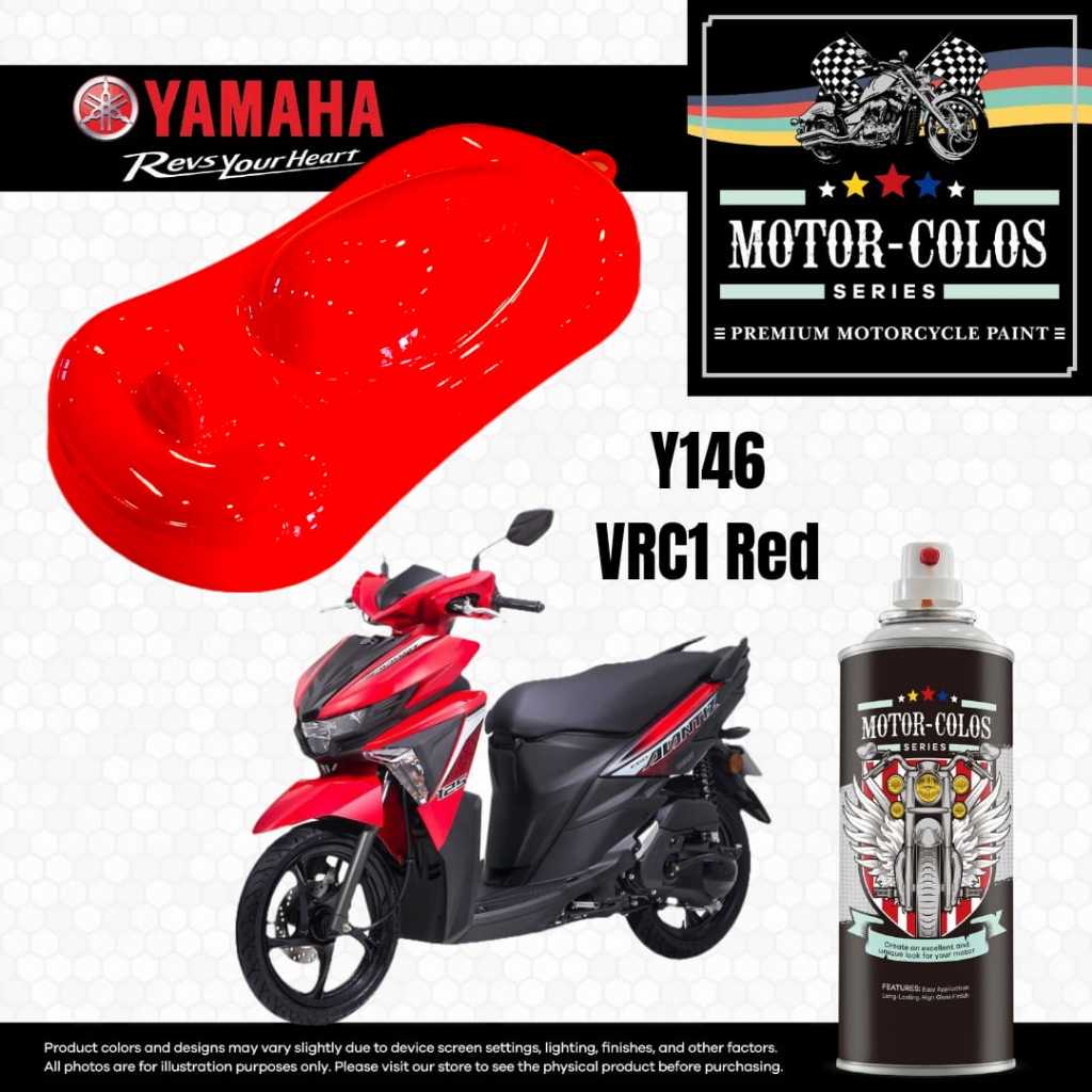 MOTOR-COLOS YAMAHA Y146 VRC1 RED / AEROSOL 400ML / MOTOR YAMAHA ...