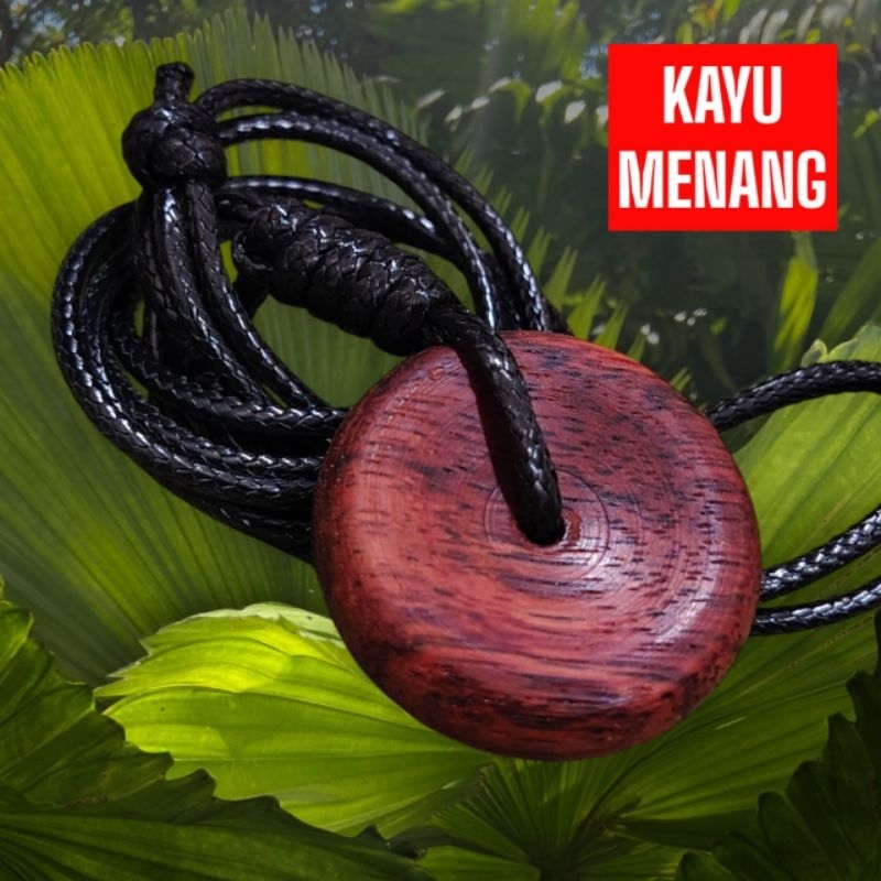 LOKET @ PENDANT KAYU MENANG @ LAKA, ~30mm | Shopee Malaysia