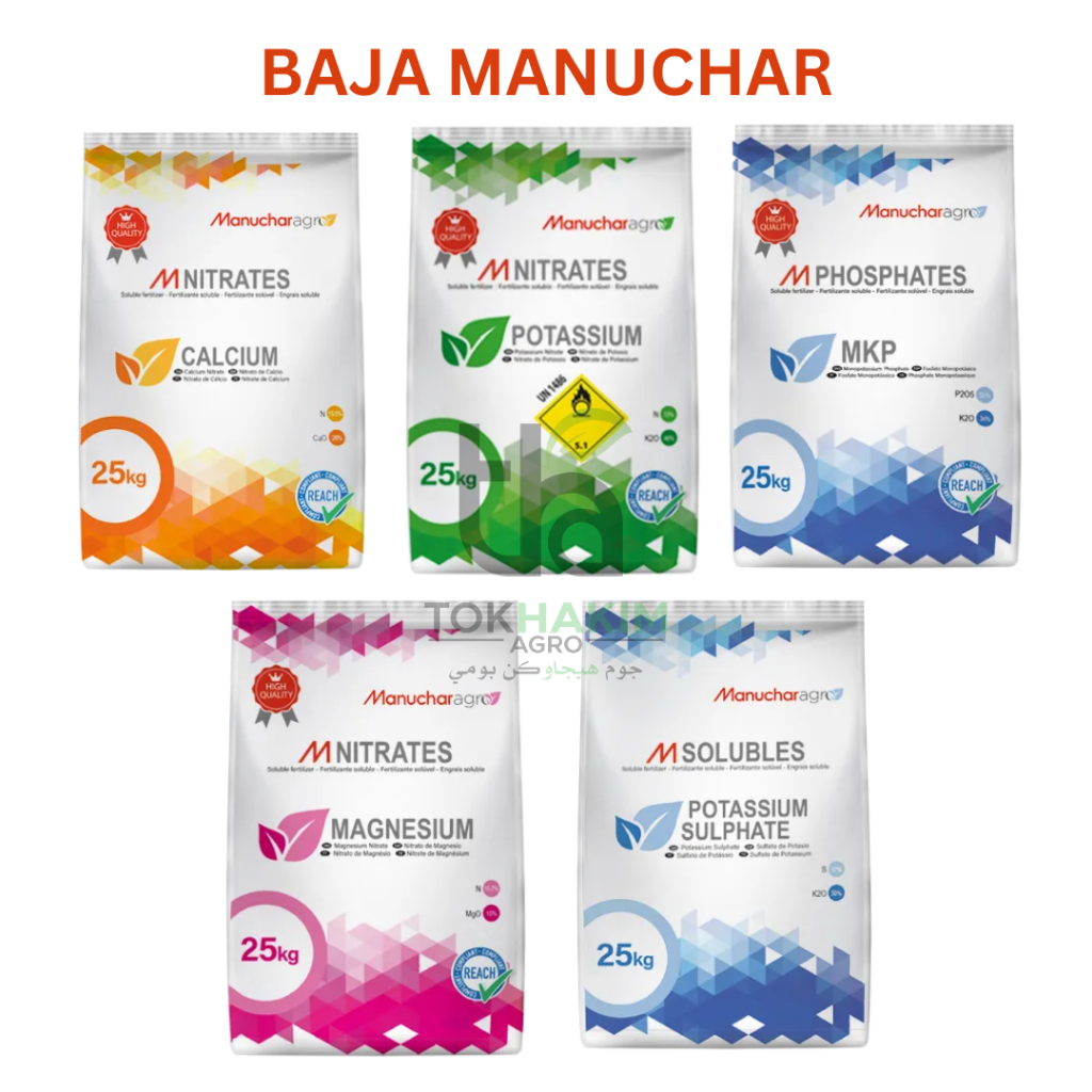 Baja Manuchar Calcium Nitrate, Potassium Nitrate, MKP, Mgs, SOP (Repack ...