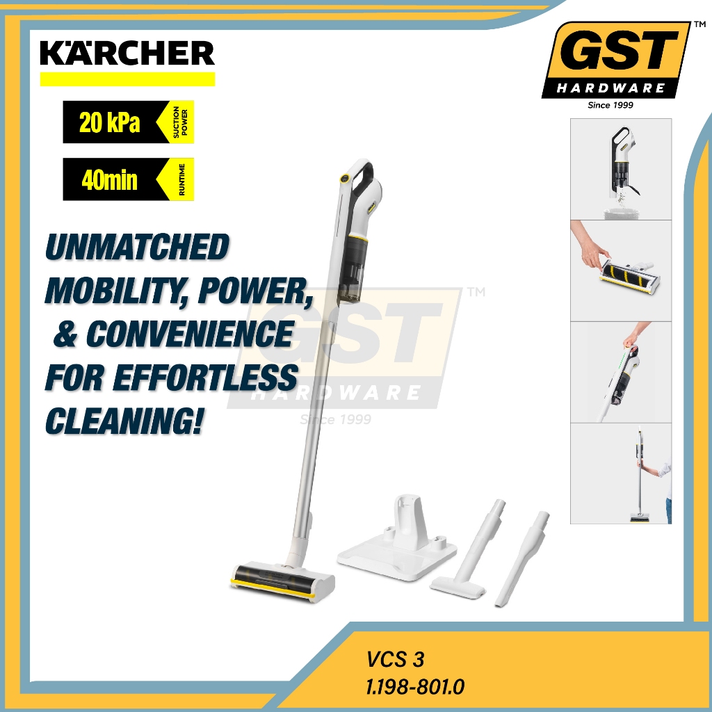 🔥 KARCHER VCS3 Hand Vacuum Cleaner Wireless Karcher Vacuum Cleaner ...
