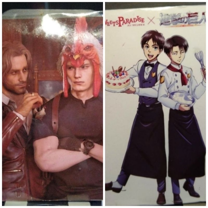 Anime Picture Magnet Leon Kennedy Levi Ackerman | Shopee Malaysia