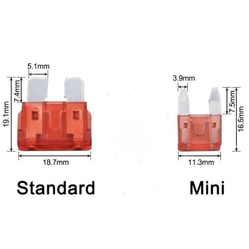 FUSE STANDARD / MINI SET MIX 22PCS | Shopee Malaysia