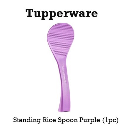 Tupperware Standing Rice Spoon 1pc Beidge Or Purple | Shopee Malaysia