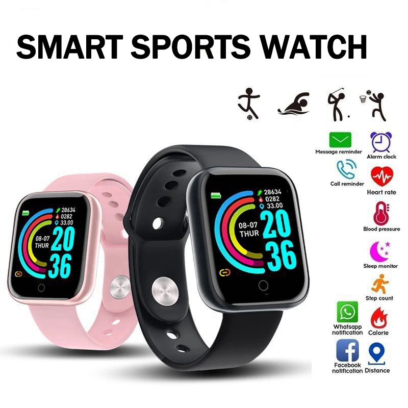 Smart Watch Y68 Bluetooth Fitness Tracker Sports Wat Smart Watch Men ...