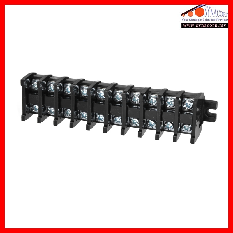 TBC-20-10 / TB-20-10 10 Pole Cassette Assembly Type Terminal Block (20A ...