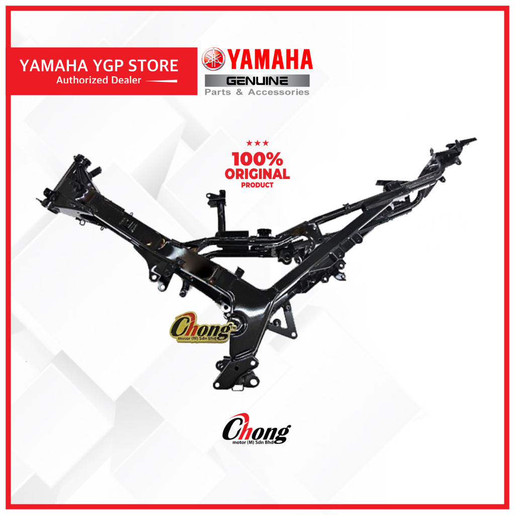 Yamaha Body Chasis /Body Frame 125Z 125ZR Y125ZR (Black) 100% Original ...