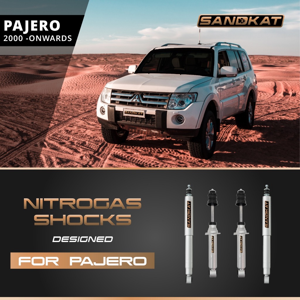 SANDKAT 4WD Mitsubishi Pajero V93 V97 V98 Nitro Gas Type Shock Absorber ...