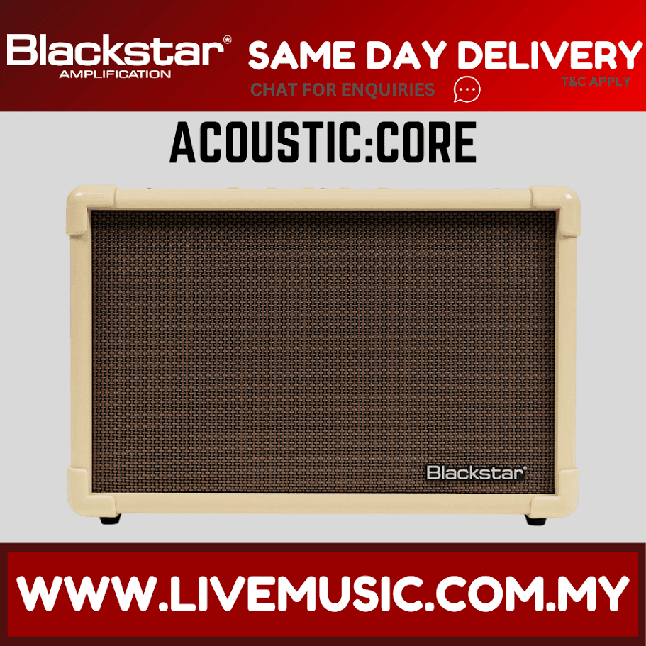 BLACKSTAR Acoustic:Core 30 2x15-watt 2x5" Acoustic Guitar Combo Amp ...