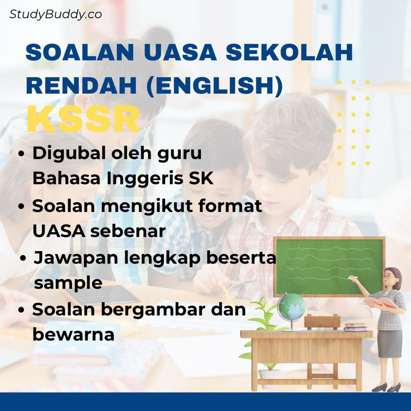 UASA ENGLISH PAPER YEAR 1-5 | Shopee Malaysia