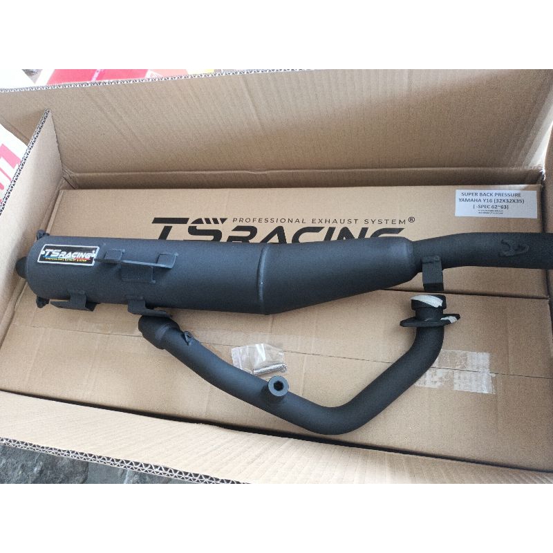 TS RACING EXHAUST Y16/Y16ZR 28MM 32MM O2 SENSOR SUPER BACK PRESSURE Y16 ...