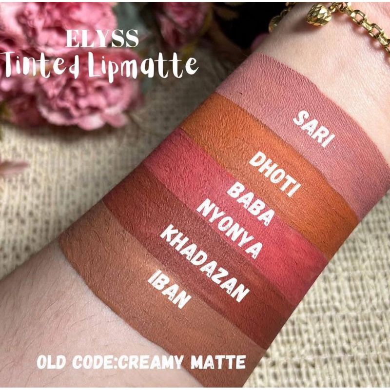 ELYSS TINTED LIPMATTE VELVET MATTE / CREAMY MATTE NEW | Shopee Malaysia