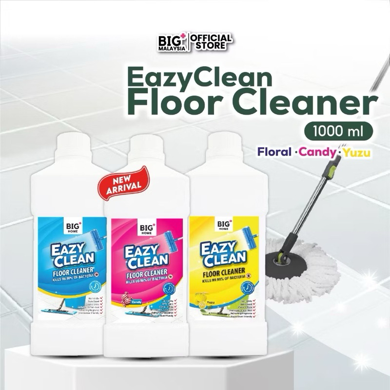 BIG+ Eazy Clean Floor Cleaner [1000ml] New Scene Candy Yuzu Floral 网红 ...