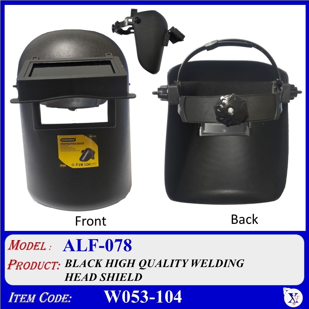 W053-104 ALF-078 HIGH QUALITY WELDING HELMET / W053-101 BLACK WELDING ...